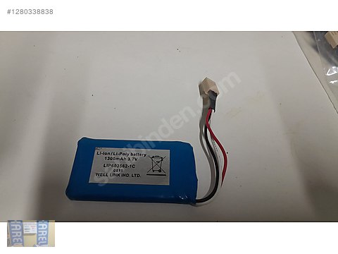 3.7 1300 mAh Lİ POLY PIL SIFIR sahibinden.comda - 1280338838