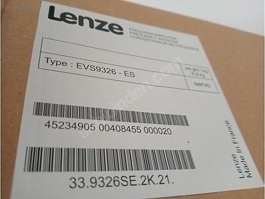 EVS9326ES LENZE - Lenze Programlayıcı - 1124339031
