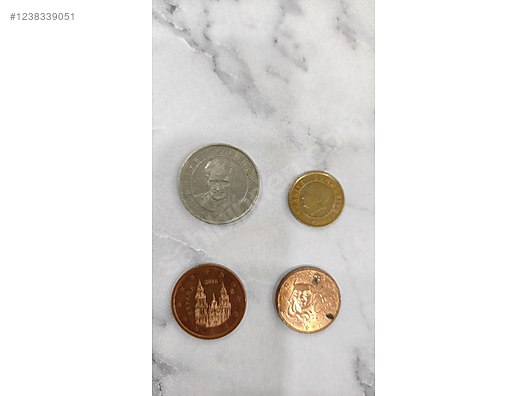 Eski 250 bin TL, 1, kuruş, 5 ve 2 cent sahibinden.comda - 1238339051