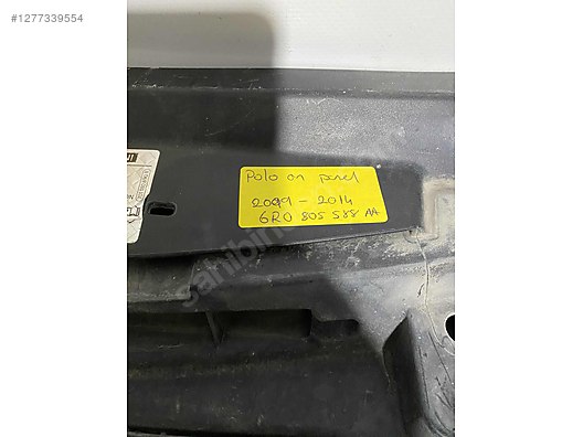 Polo ön panel hatasız ayarında 6R0805588AA - İlan ve alışverişte ilk ...