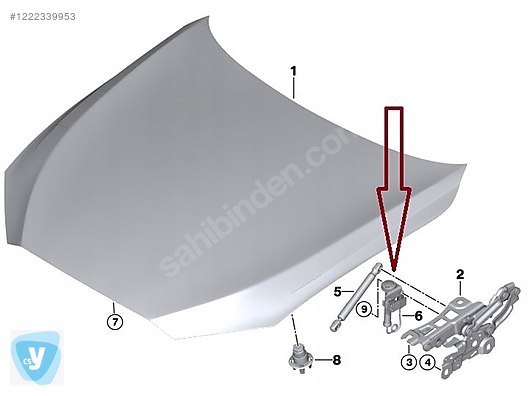 BMW G20 G21 KAPUT AİRBAG FİŞEĞİ OEM:51237449429/51237449430 - İlan ve ...