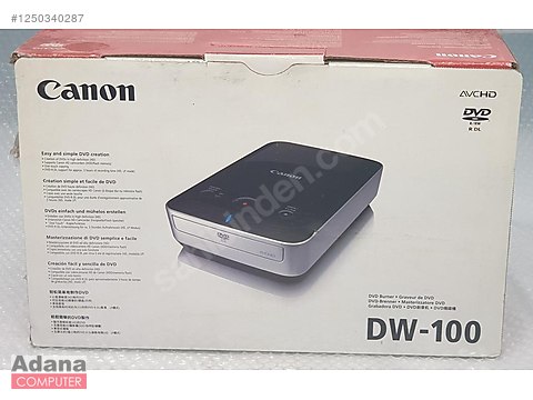 Canon DW-100 DVD Burner sahibinden.comda - 1250340287