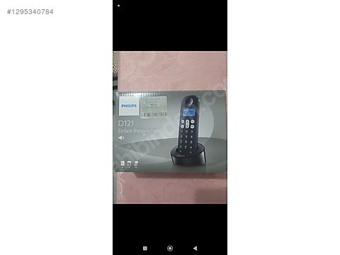 d121 Philips telsiz ev telefonu sahibinden.comda - 1295340784