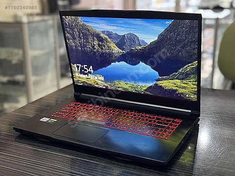 MSI MS-16W1 İ5-10300H+8.GB RAM+GTX 1660Tİ+512 SSD M2 - İlan ve ...