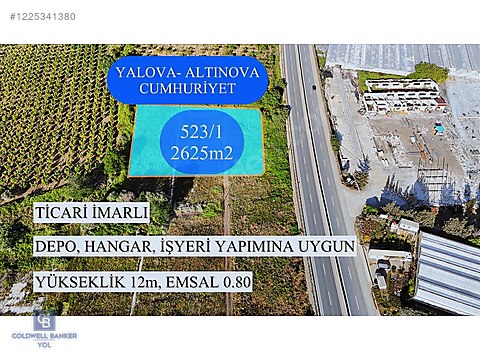 YALOVA ALTINOVA CUMHURİYET MAH. SATILIK TİCARİ İMARLI ARSA! - Satılık ...
