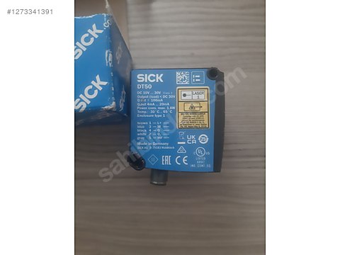 SICK DT50 P1123 Lazer mesafe sensörü sahibinden.comda - 1273341391