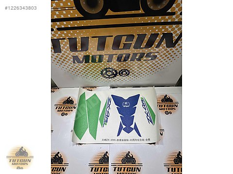 Görünüm / Kawasaki zx4rr Tank pad zx 4rr Tank Pad Seti 3M zx4rr 40. Yıl ...