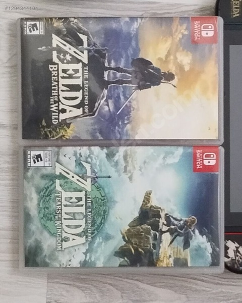 The Legend Of Zelda Botw ve Totk İkili on sahibinden.com - 1294344104