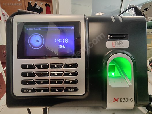 ZKTeco X628-C Parmak İzi Okuyucu - Personel Takibi ve Elektronik Kapı Kontrol Sistemleri ...