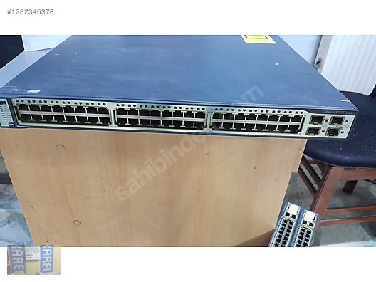 Cisco 3750G Serisi 48 Port Anahtarı, WS-C3750G-48TS-S - Switch, Hub ...