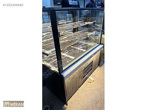 SIFIR 120 CM PASTANE YAŞ PASTA EKLER VİTRİN TEŞHİR TEZGAH DOLABI - Gıda ...