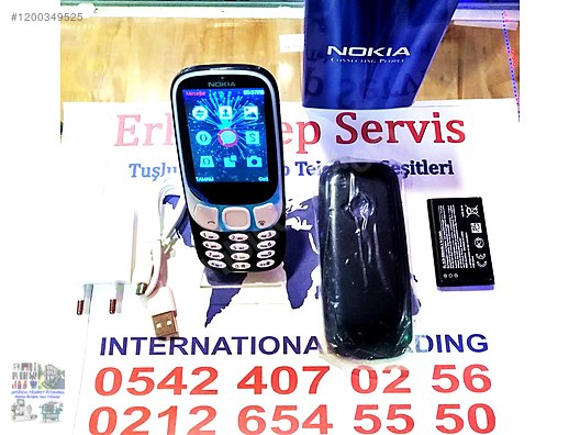 Nokia / 3310 / TUŞLU YENİ NESİL 3310 SIFIR JELATİNİ ÜSTÜNDE KAYITLI sahibinden.comda - 1200349525