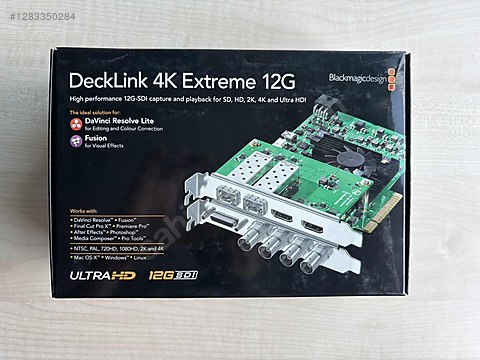Decklink 4K Extreme 12G - Alışveriş :: Sıfır, İkinci El Ürünlerle ...