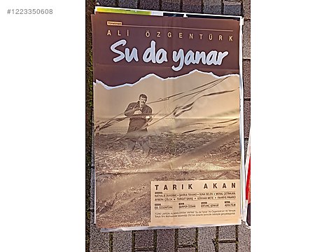FİLM POSTERİ / YERLİ FİLM / SU DA YANAR / 1987 - Afiş, Poster & Kart ...
