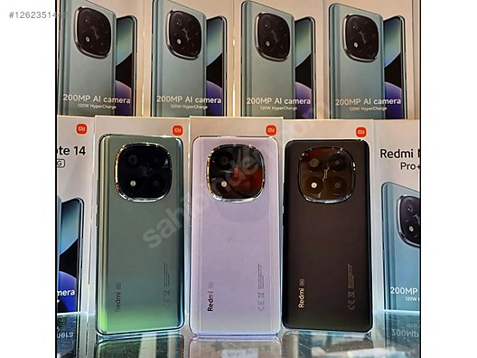 Xiaomi / Redmi Note 14 Pro Plus / REDMİ NOTE 14 PRO PLUS 512 sahibinden ...