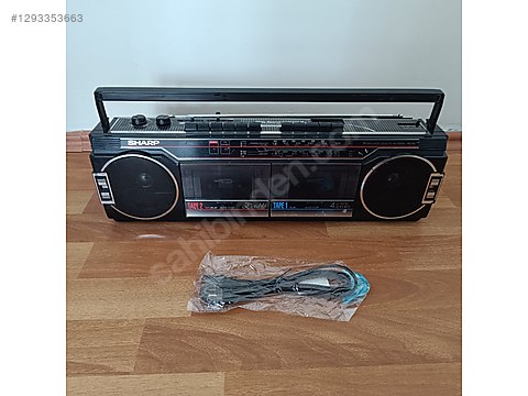 Sharp WQ-262H (BK) Radyo,Teyp Mini Boombox.Ücretsiz KARGO - İkinci El ...