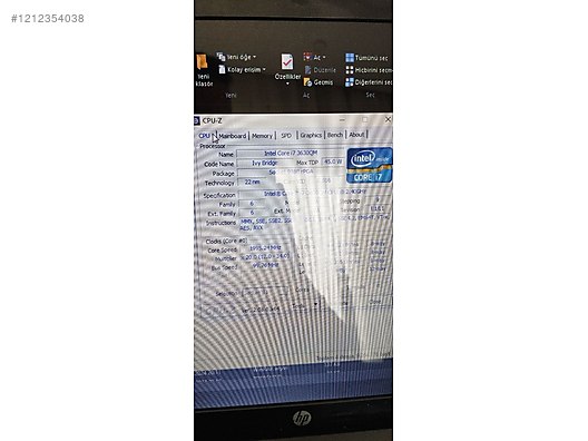 HP İ7 3. NESİL İŞLEMCİLİ Pavilion g6 - İlan ve alışverişte ilk adres ...