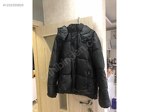 ZARA Faux Leather Jacket Deri Hissiyatlı Mont - Zara Erkek Mont & Kaban ...