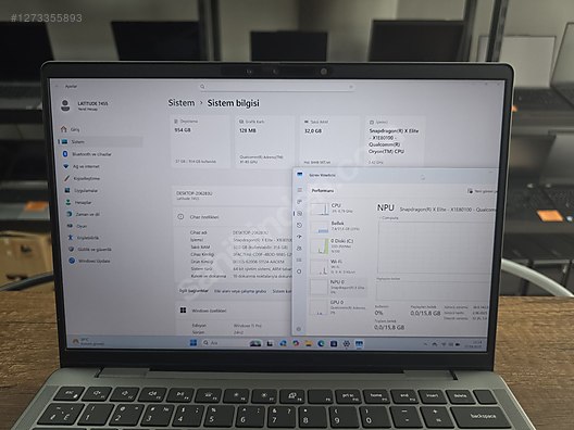 Dell / Dell Latitude 7455 2K T Snapdragon X Elite X1E80100 32/1TB RU KY ...