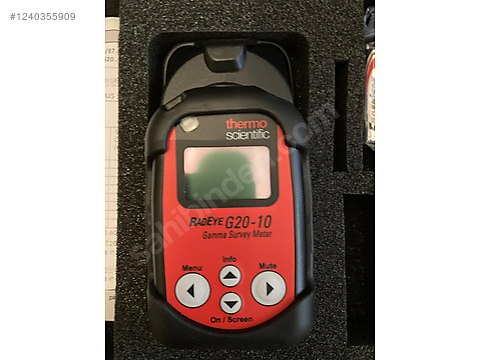 THERMO SCIENTIFIC RadEye G20-10 Radyasyon Ölçer - Radyasyon Ölçüm ...