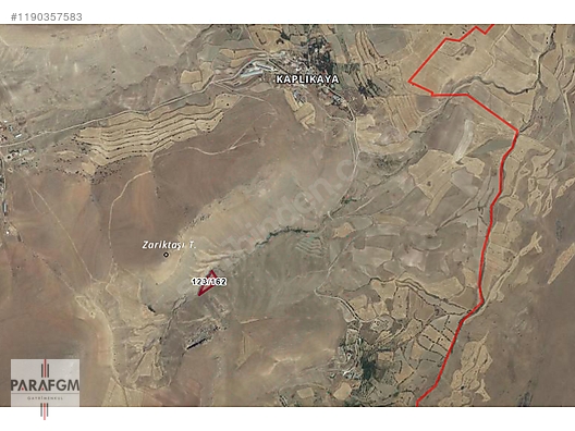 PARAF GM'DEN KAPLIKAYA'DA (ZARİK) YATIRIMLIK FIRSAT ARAZİ - Satılık ...