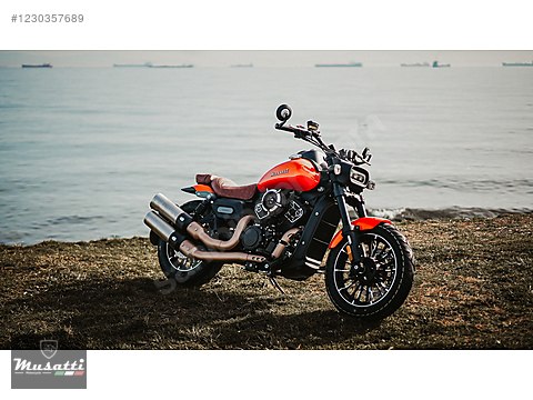 Musatti Milano S400 2024 Model Chopper / Cruiser Motor Motosiklet ...
