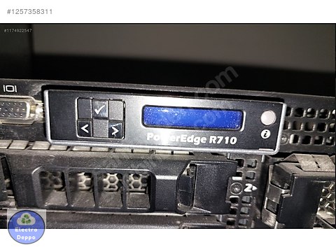 Dell PowerEdge R710 (E02S) 2.8Ghz Quad Core Server on sahibinden.com ...