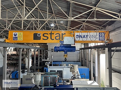 10 TON TEK KİRİŞ KÖPRÜLÜ TAVAN VİNCİ - Sanayi Makineleri ve endüstri ekipmanları sahibinden.com ...