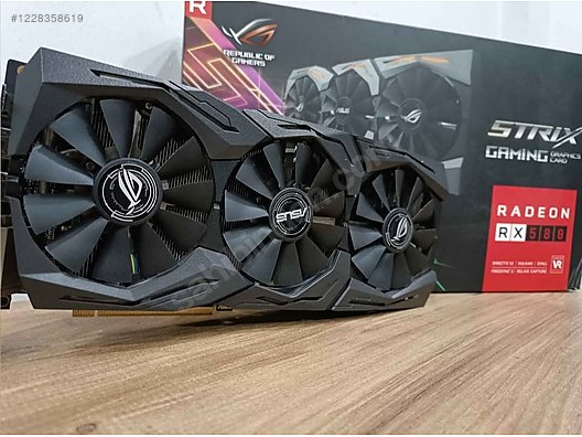 Asus rog strıx Rx 580 8gb - Asus Ekran Kartı İlanları sahibinden.com'da ...