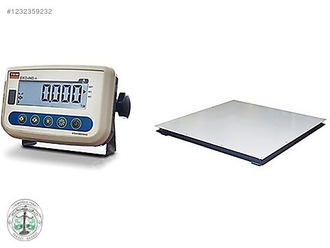 TEM DÜZ PLATFORM BASKÜL 120X120 CM 3 TON ŞARJLI ONAYLI - Elektronik ...