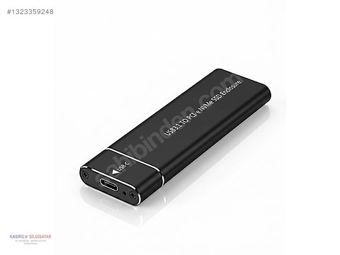 USB3.1 TO NVMe SSD Enclosure 10GBPS NVMe Kutu sahibinden.comda - 1323359248