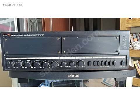 Inter-M -PAM 360 A Mikser Amplifier sahibinden.comda - 1236361158