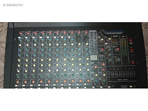 Temiz Kullanılmış servo 1200s power mixer sahibinden.comda - 1260362751