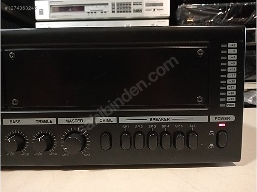 Inter-M Entegre Amfi - ınter M PAM 340 A MİXER AMPLIFIER - 1274363245