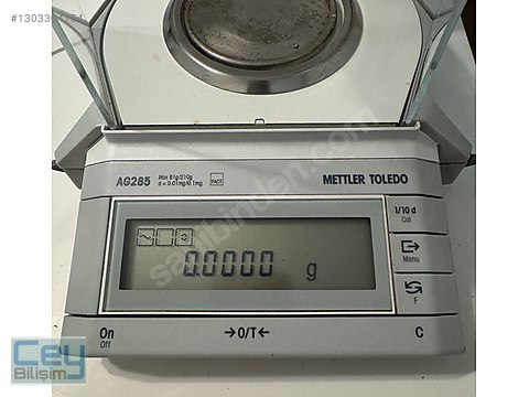 Mettler Toledo AG285 210 g /81 g / 41 g Analytical Balance - Hassas ...