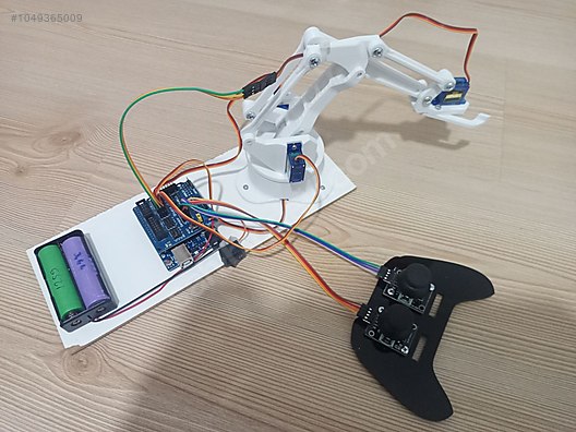 Arduino ile robot kol projesi - Arduino Programlayıcı - 1049365009