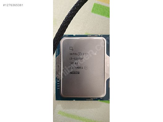 i3 12100f işlemci + fan sahibinden.comda - 1276365381