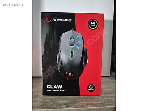 RAMPAGE SMX-G38 CLAW OYUNCU MOUSE | 12800 DPI | RGB IŞIK | KABLO ...