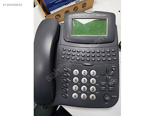 Telmax SMS 2000 Klavyeli Ekranlı Tuşlu Masaüstü Telefon sahibinden ...