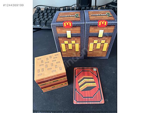 Mc Donalds minecraft big mac crystal figür sahibinden.comda - 1244369199