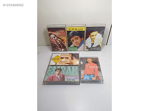 EMRAH ORJİNAL KASET LOTU sahibinden.comda - 1233369552