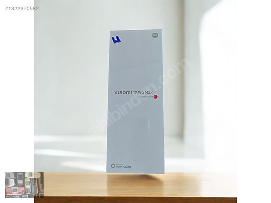 1 TB Siyah Xiaomi 17 Pro Max Cep Telefonu - 1322370582