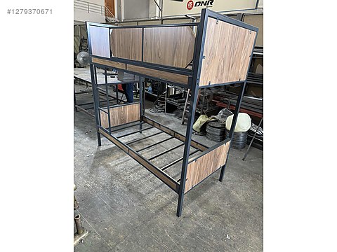 Ranza / Yurt Ranzası Çift Katlı Kalın Malzeme 90x190cm Ahşap detaylı ...