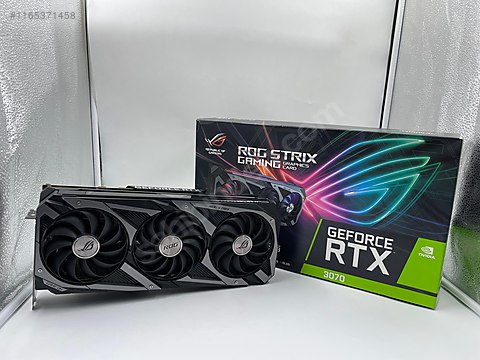 Asus ROG Strix RTX 3070 OC Edition 8GB 256BİT JELATİNLERİ ÜSTÜND - Asus ...