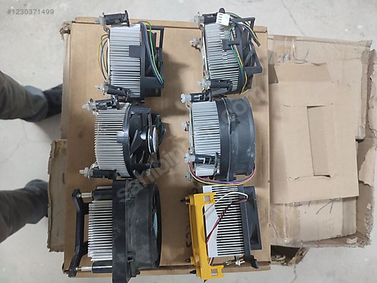 Intel LGA 775 PİN-ORJINAL ISLEMCI FANI AZ VE TEMİZ KULLANILMIŞTI ...