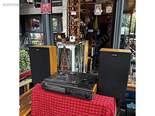 Sony HMK-33B Stereo Müzik Sistemi - Orijinal iğneli - İkinci El Sony ...