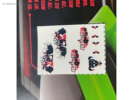 Decal | 1/64 araçlar için custom decal Hotwheels | Harley Quinn ...
