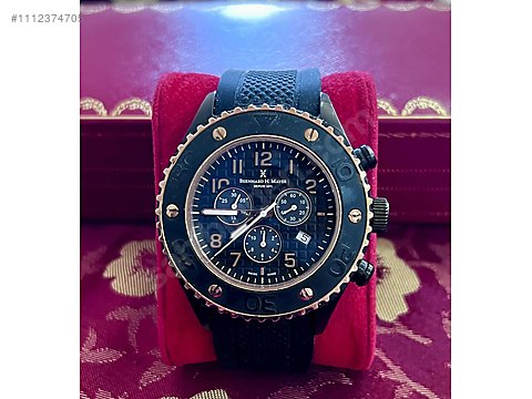 Bernhard H. Mayer / BERHAND H MAYER QUARTZ CRONOGAHP 48MM sahibinden ...