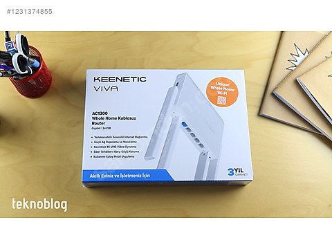 Keenetic Viva AC1300 5GPort 2xUSB2 Mesh Router SIFIR - Router ilanları ...