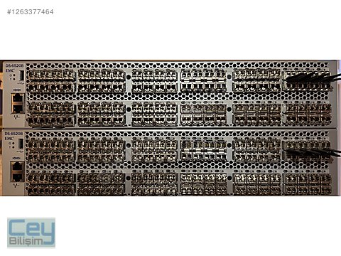 Brocade EMC DS-6520B 6520 96 Port San Switch 96 Active + 96 Sfp ...